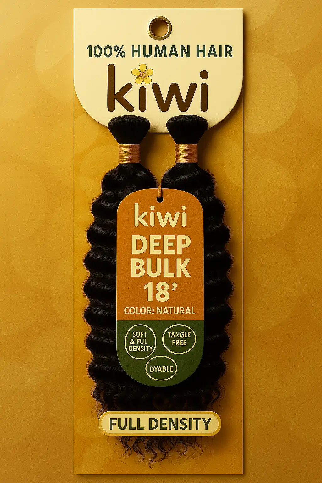 Bulk Human Hair – Deep Wave for Braiding | 100% Virgin Hair | KIWI ...